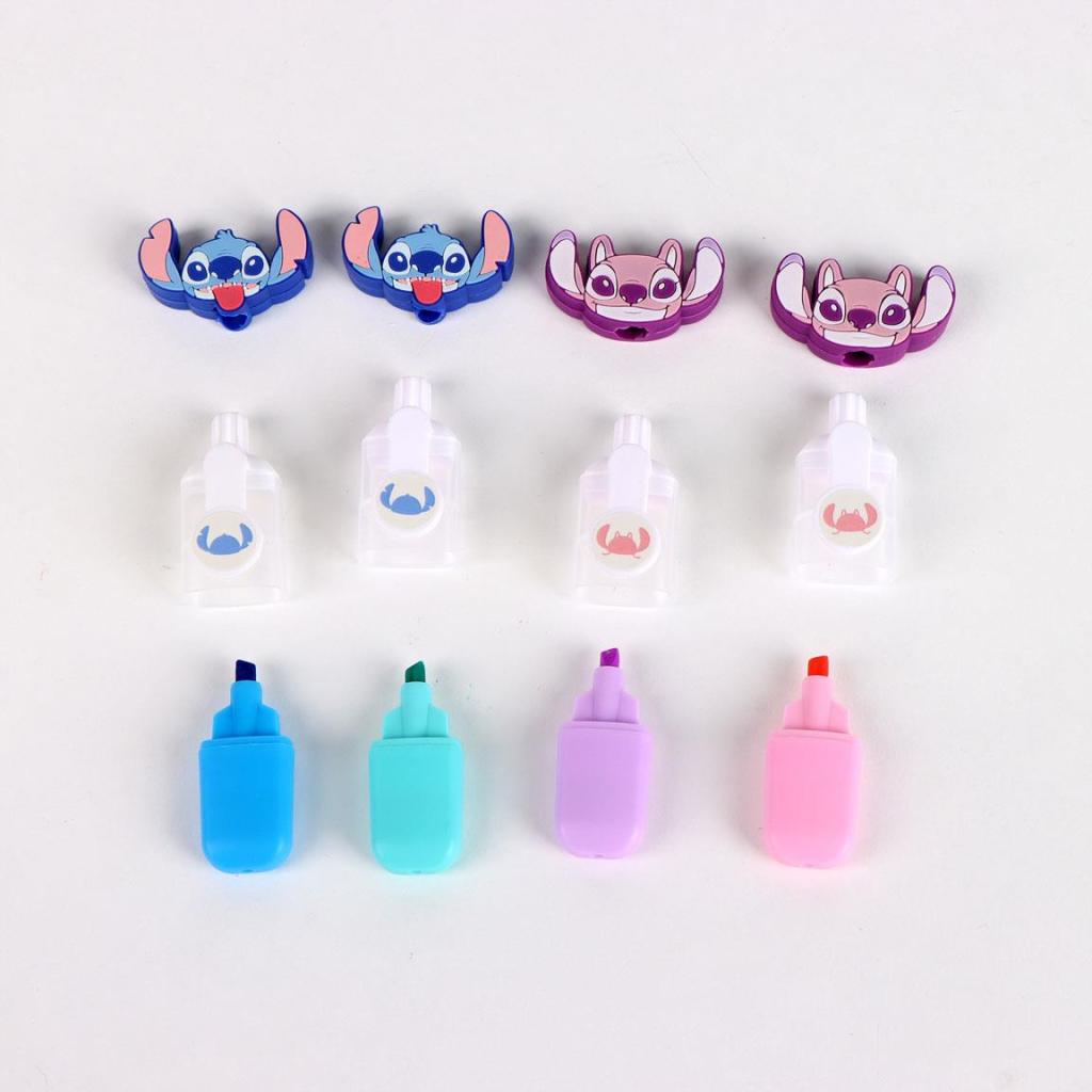 STITCH & ANGEL - Pack of 4 mini Highlighters "head" : ShopForGeek.com ...