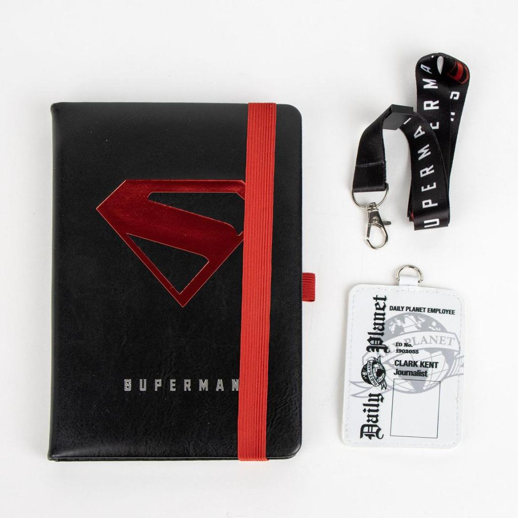 SUPERMAN - Stationery Set - A5 Notebook + Badge : ShopForGeek.com ...