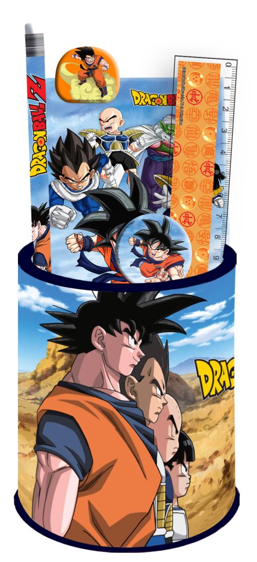 BEMS | DRAGON BALL Z - Stationery Set + Pencil Pot - 7pc.