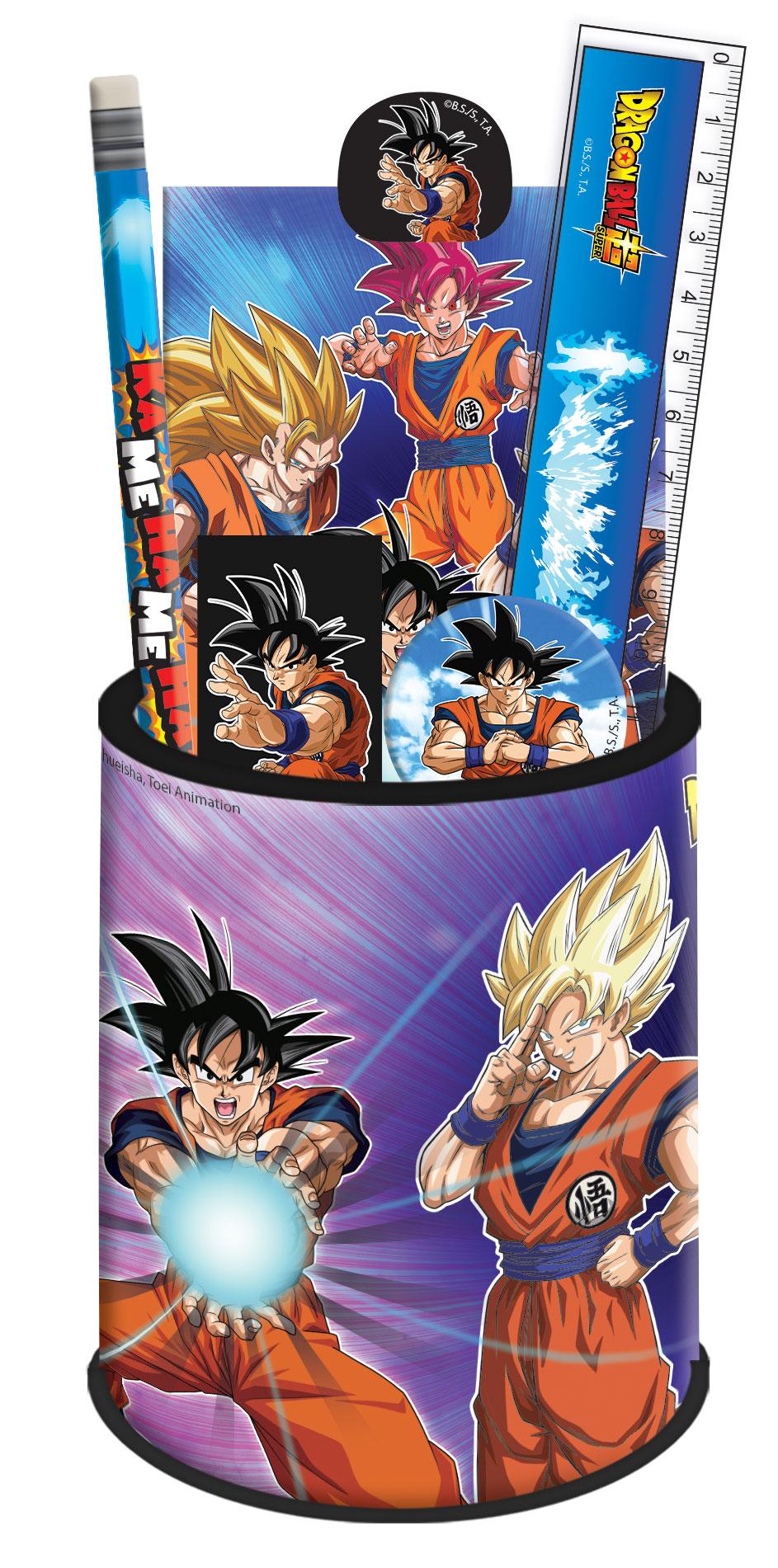 DRAGON BALL SUPER - Stationery Set + Pencil Pot - 7pc. : ShopForGeek ...