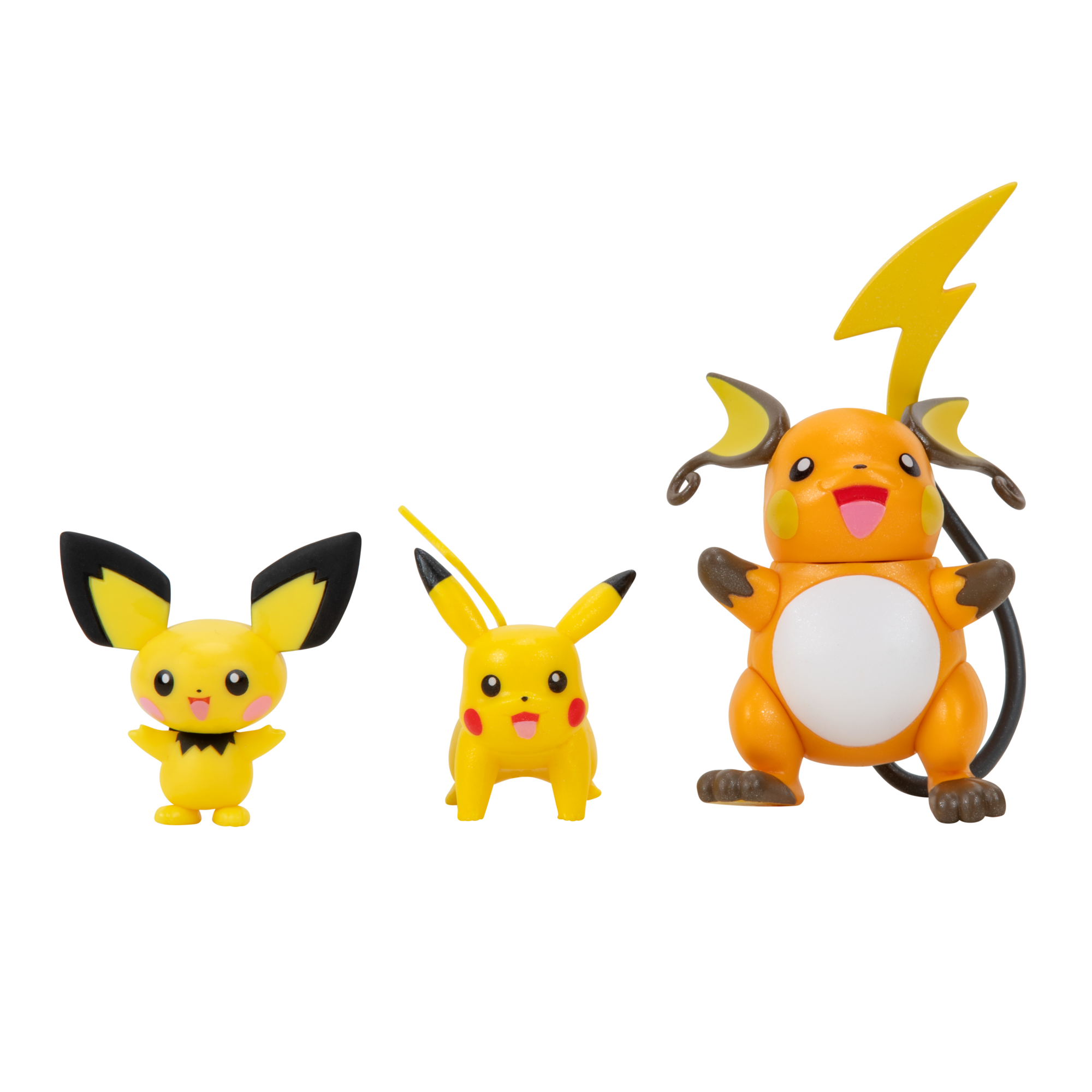 POKEMON - Pichu, Pikachu, Raichu - Multipack Evolution : ShopForGeek ...