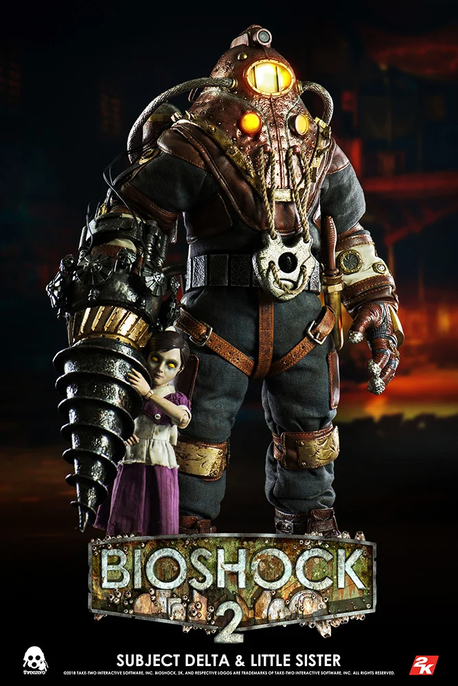 BIOSHOCK 2 - Subject Delta & Little Sister 1:6 Scale Figure ...