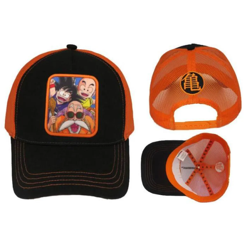 DRAGON BALL - Krillin, Goku and Roshi - Cap : ShopForGeek.com: Cap ...