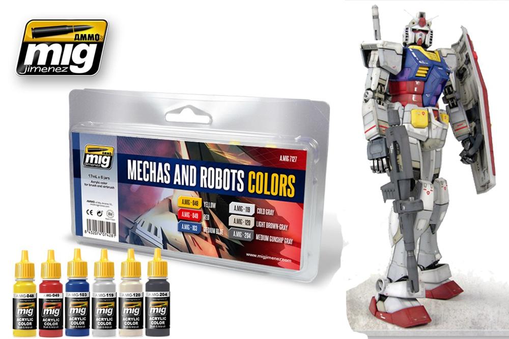 GUNDAM ACC - Robots & Mechas Colors Set - Classic : ShopForGeek.com ...