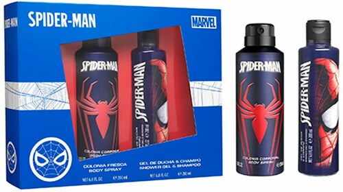 MARVEL - Body Spray + Gel Douche - Spider-Man : ShopForGeek.com ...