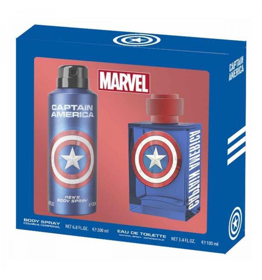 MARVEL - Parfum + Body Spray - Captain America - Special Edition ...