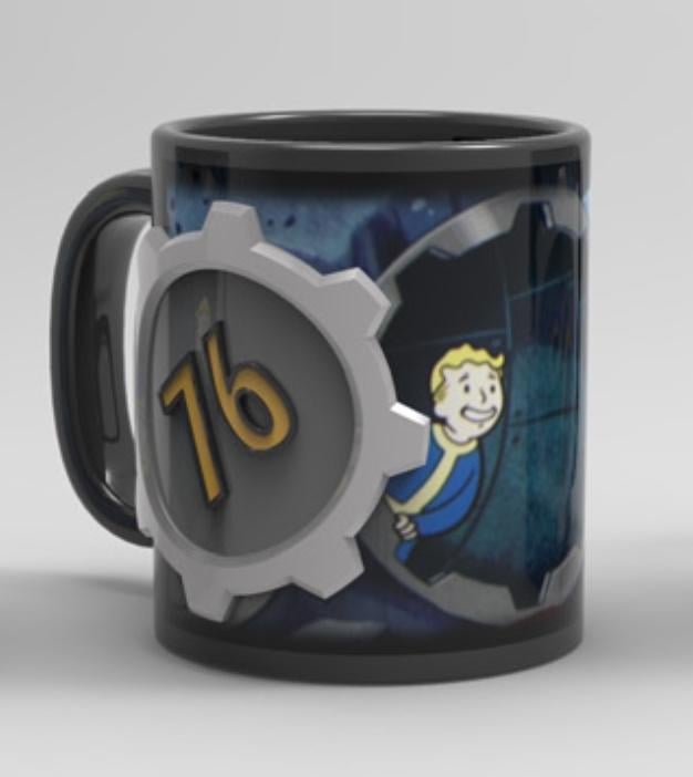 FALLOUT 76 - Mug 3D - Vault 76 : ShopForGeek.com: Mug Fallout