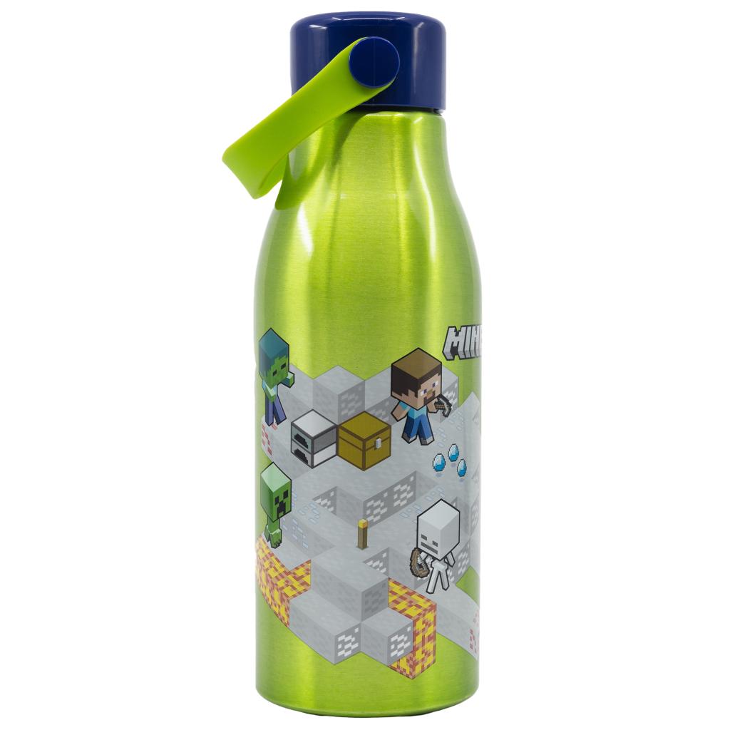 MINECRAFT - Aluminium Bottle with Handle 760ml : ShopForGeek.com ...