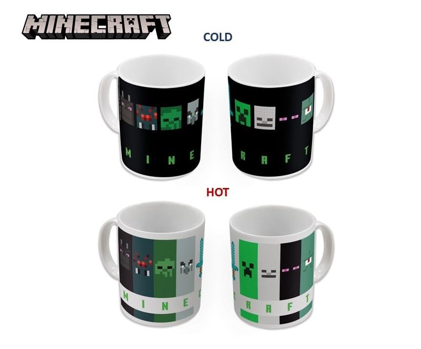 MINECRAFT - Heat Change Mug - 11 Oz : ShopForGeek.com: Mug Stor Minecraft