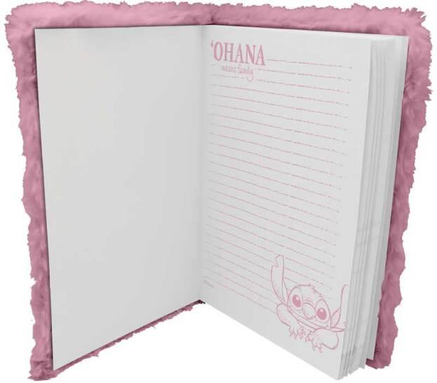 STITCH - Pink - Fur A5 Notebook : ShopForGeek.com: Notebook DISNEY