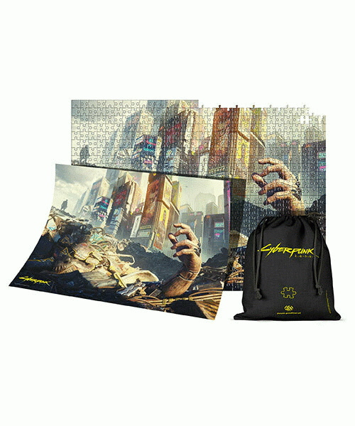 CYBERPUNK 2077 - Hand - Premium Puzzle 1000P : ShopForGeek.com: Puzzle ...