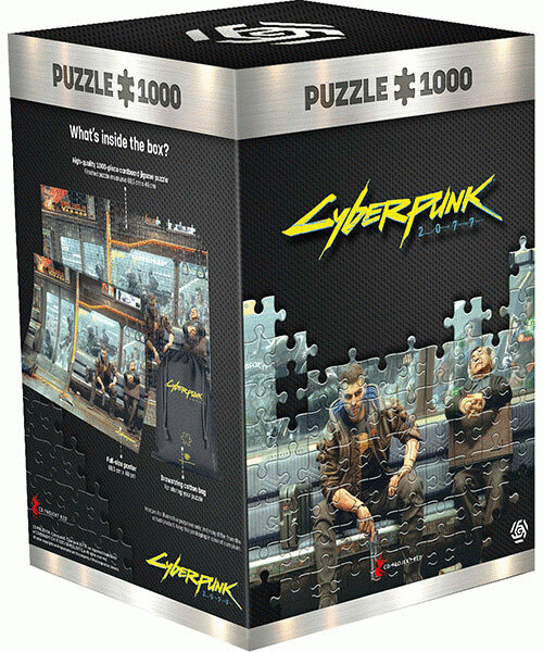 CYBERPUNK 2077 - Metro - Premium Puzzle 1000P : ShopForGeek.com: Puzzle ...