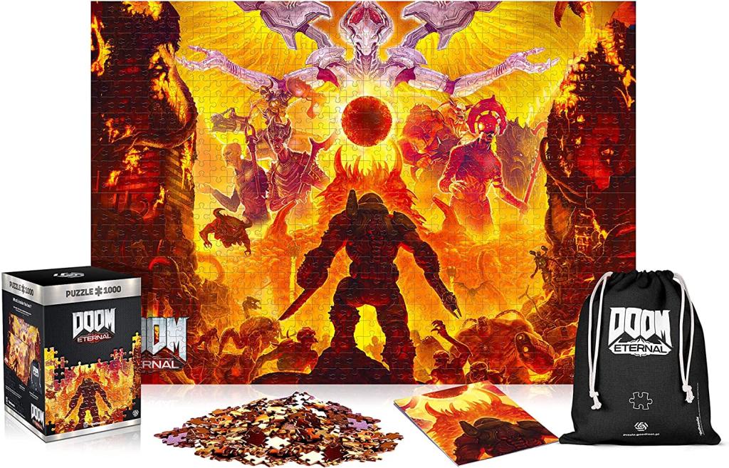 DOOM ETERNAL - Maykr - Premium Puzzle 1000P : ShopForGeek.com: Puzzle ...
