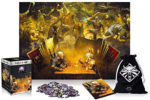 THE WITCHER - Playing Gwent - Premium Puzzle 1000P : ShopForGeek.com ...