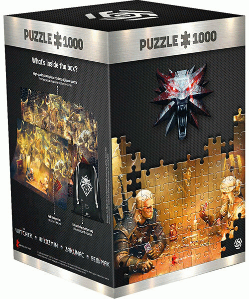THE WITCHER - Playing Gwent - Premium Puzzle 1000P : ShopForGeek.com ...