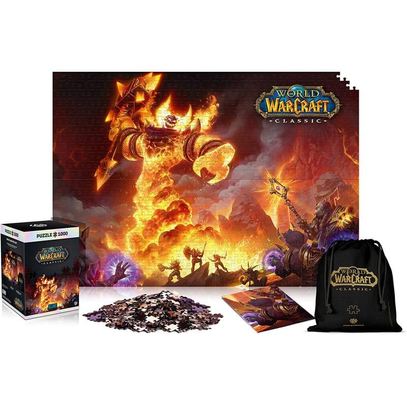 WORLD OF WARCRAFT CLASSIC - Ragnaros - Premium Puzzle 1000P ...