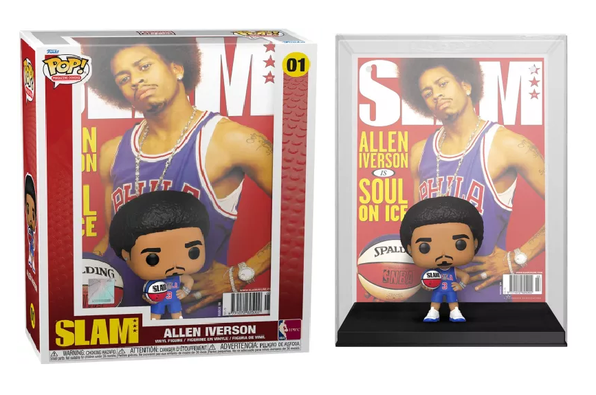 NBA - POP COVER N° 01 - Allen Iverson (SLAM Magazin) : ShopForGeek.com ...