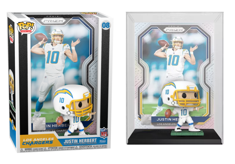 NFL - POP Trading Card N° 08 - Justin Herbert : ShopForGeek.com: Bobble ...