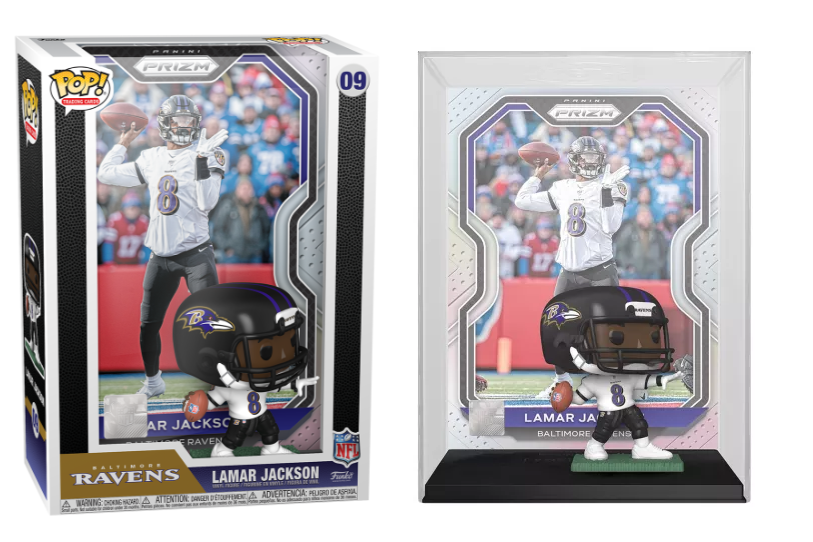 NFL - POP Trading Card N° 09 - Lamar Jackson : ShopForGeek.com: Bobble ...