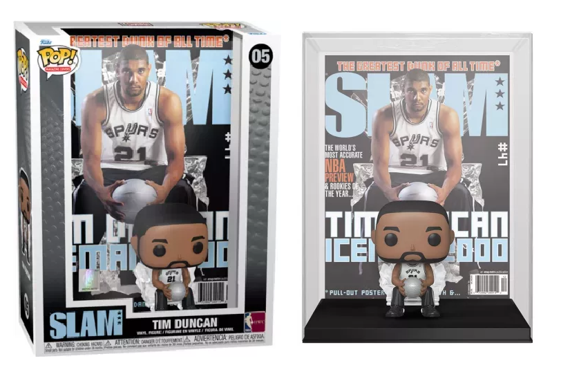NBA - POP COVER N° 05 - SLAM - Tim Duncan : ShopForGeek.com: Bobble ...