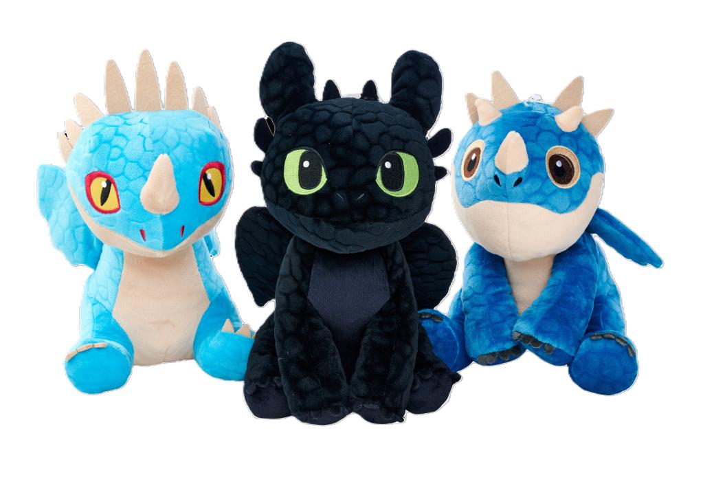 HTTD - Toothless - Assortment of 6 Plushs 3 Models - 30cm : ShopForGeek ...