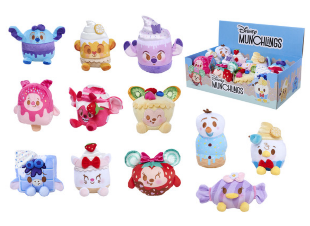 DISNEY MUNCHLINGS - Assortment of 12 Plushs - 10cm : ShopForGeek.com ...