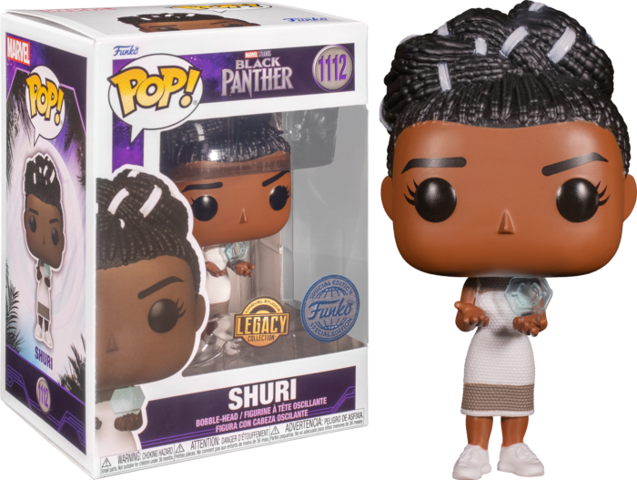 MARVEL - POP N° 1112 - BP Legacy - Shuri - Special Edition ...