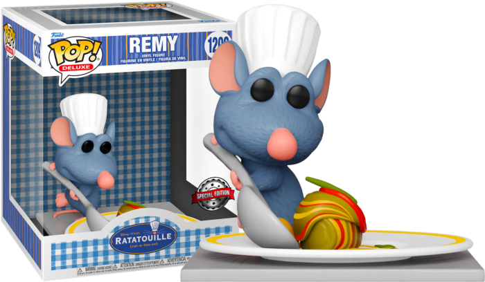 DISNEY - POP Deluxe N° 1209 - Remy with Ratatouille SPECIAL EDITION ...