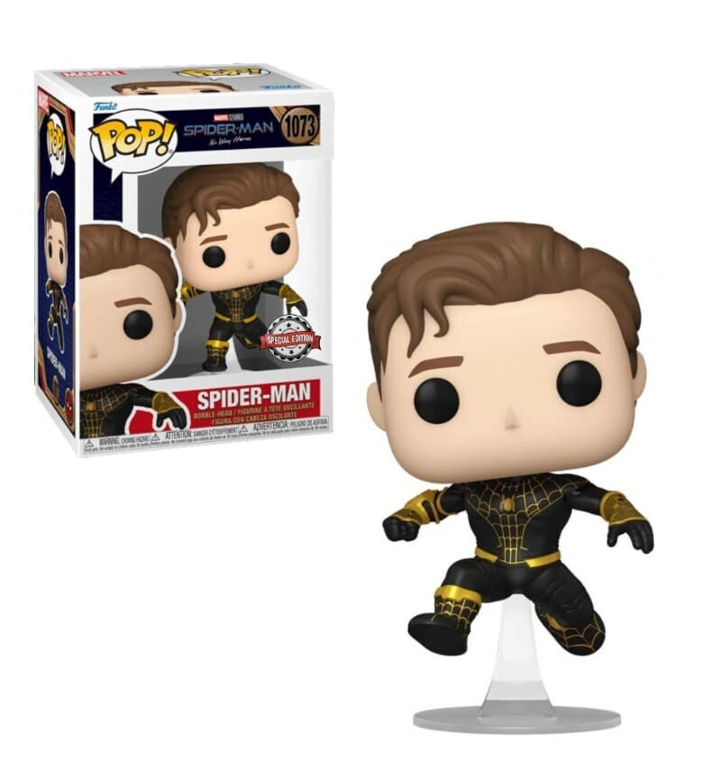 MARVEL - POP N° 1073 - Spider-Man Black Suit w/ CH SE : ShopForGeek.com ...