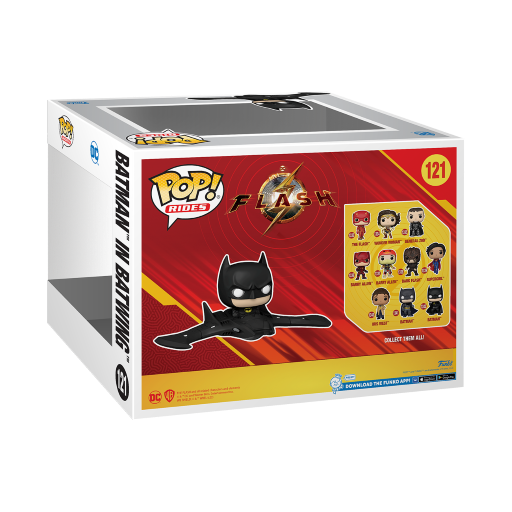 FLASH MOVIE - POP Ride Super DLX N° 121 - Batman in Batwing ...