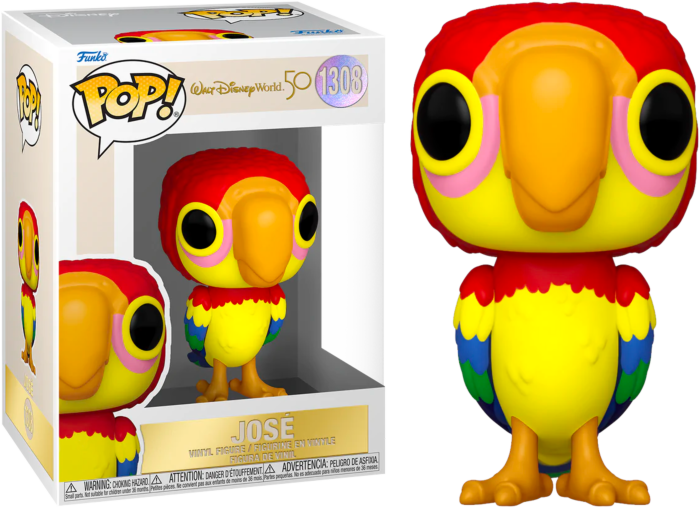 WDW 50TH - POP Disney N° 1308 - Parrot Jose : ShopForGeek.com: Bobble ...
