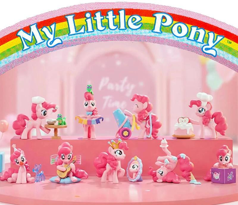 MY LITTLE PONY - Party Moment - Blind Box 8 Figure set 10cm ...