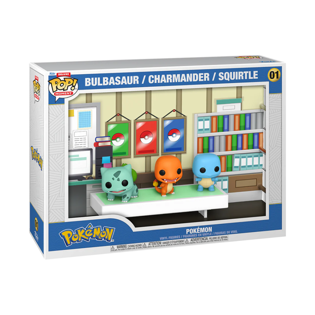 POKEMON - POP MOMENTS Deluxe N°01 - Pokemon Starters 1996 : ShopForGeek ...