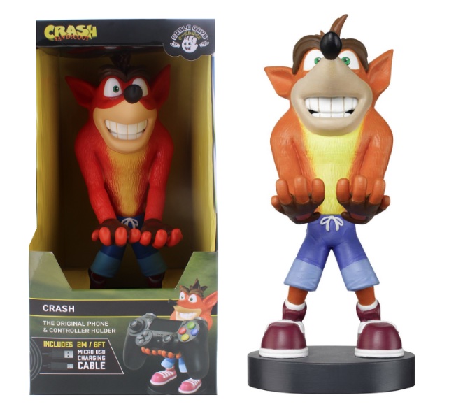 CRASH BANDICOOT - Figure 20 cm - Controller & Phone Support ...