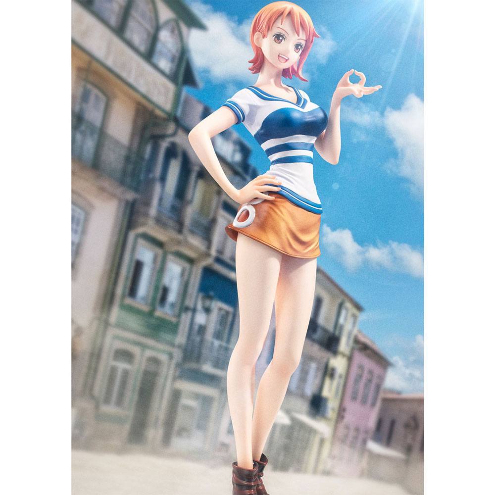 ONE PIECE - Nami - Statuette P.O.P Playback Memories 23cm : ShopForGeek.com: Figurine Megahouse ...
