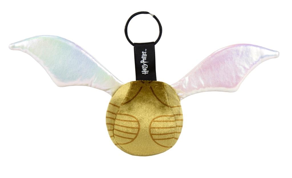 HARRY POTTER - Golden Snitch - Keychain Plush -10cm : ShopForGeek.com ...