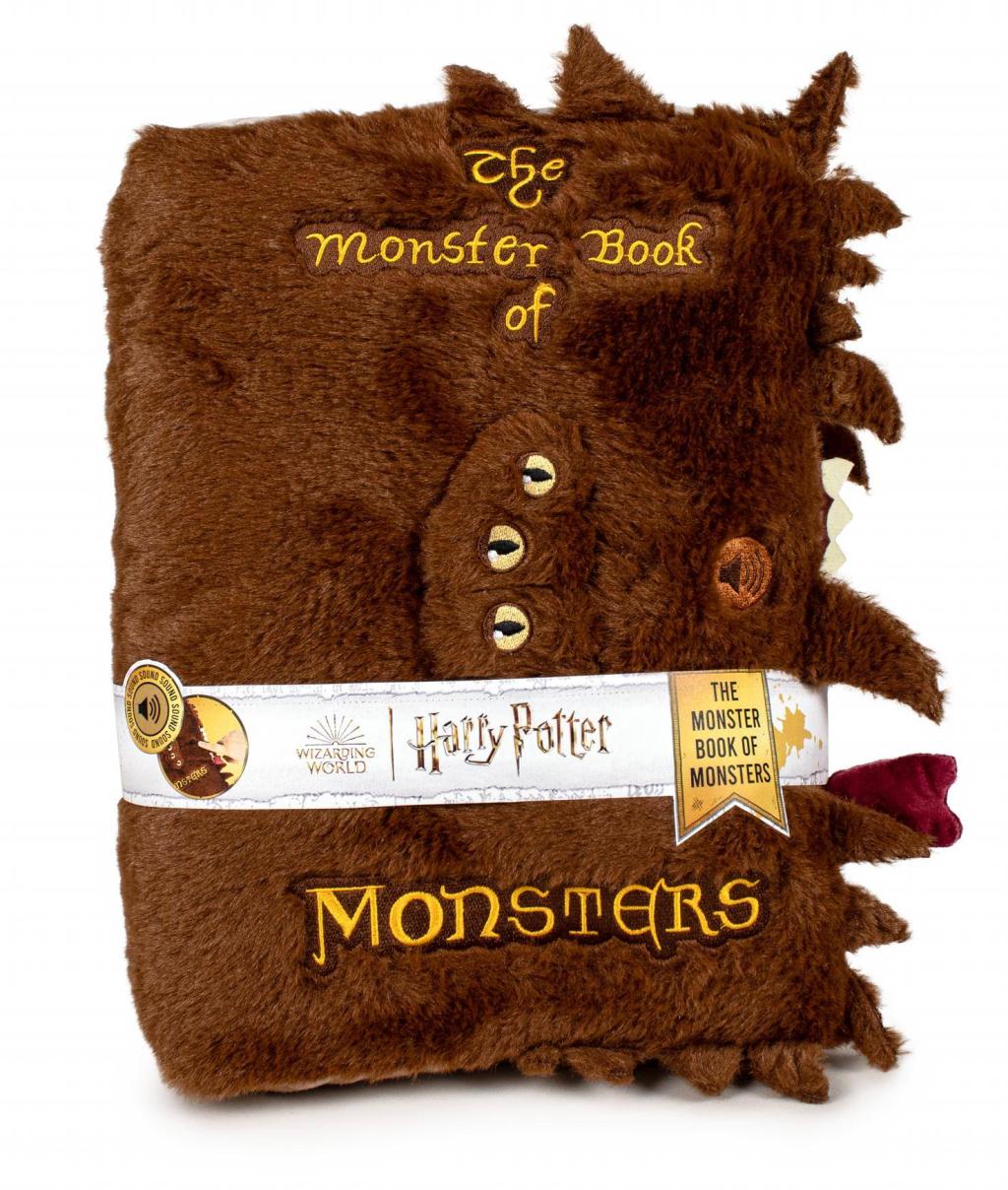 HARRY POTTER - Monster Book Plush With Sound - 35cm : ShopForGeek.com ...