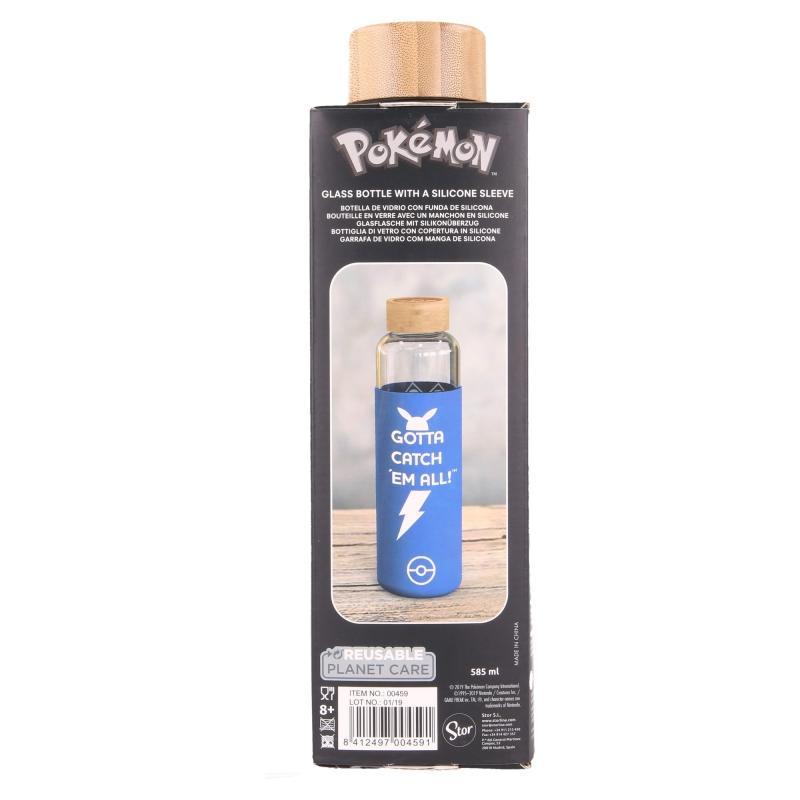 POKEMON - Silicone Glass Bottle - Size 585ml : ShopForGeek.com: Bottle ...