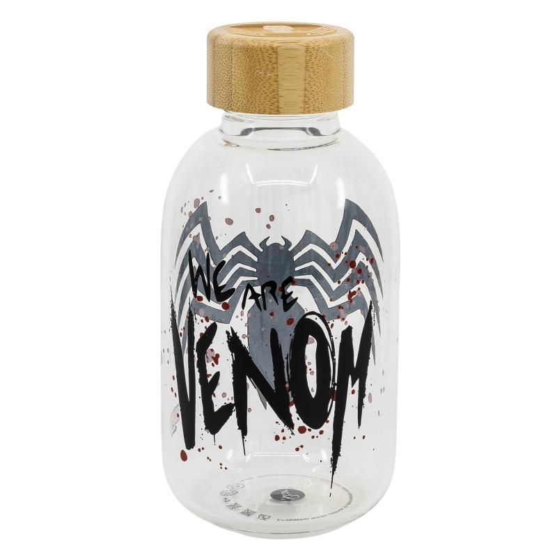 VENOM - Glass bottle - Small Size 620ml : ShopForGeek.com: Bottle Stor ...