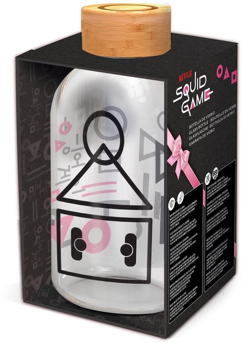 SQUID GAME - Glass bottle - Small Size 620ml : ShopForGeek.com: Bottle ...