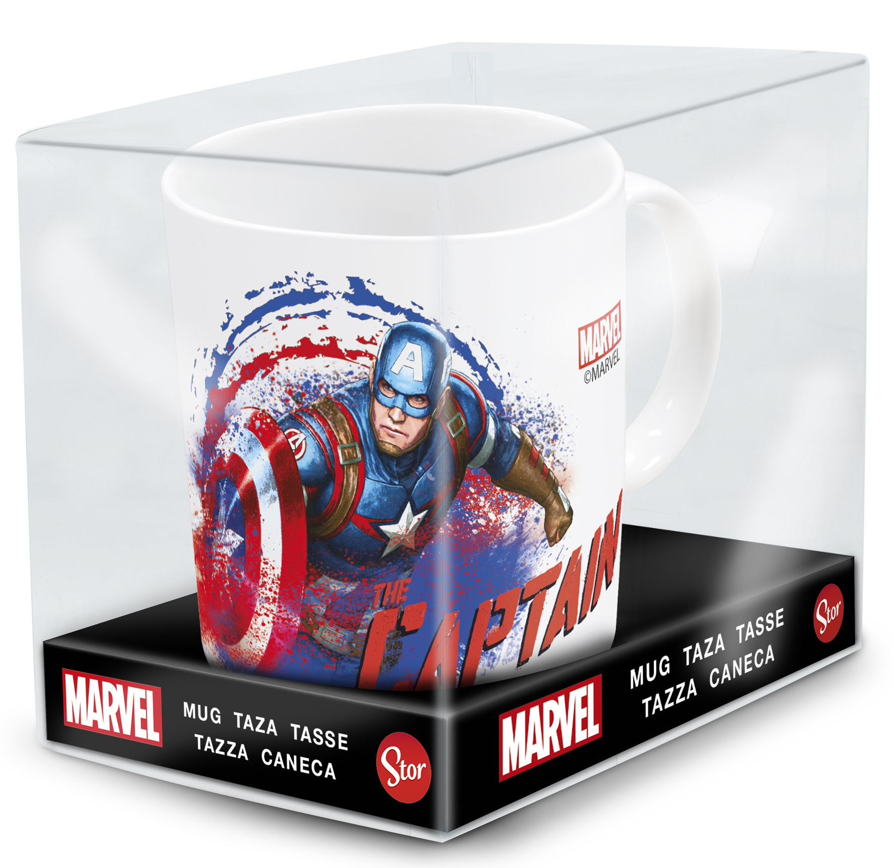 MARVEL - Captain America - Mug 325ml : ShopForGeek.com: Mug Stor Marvel