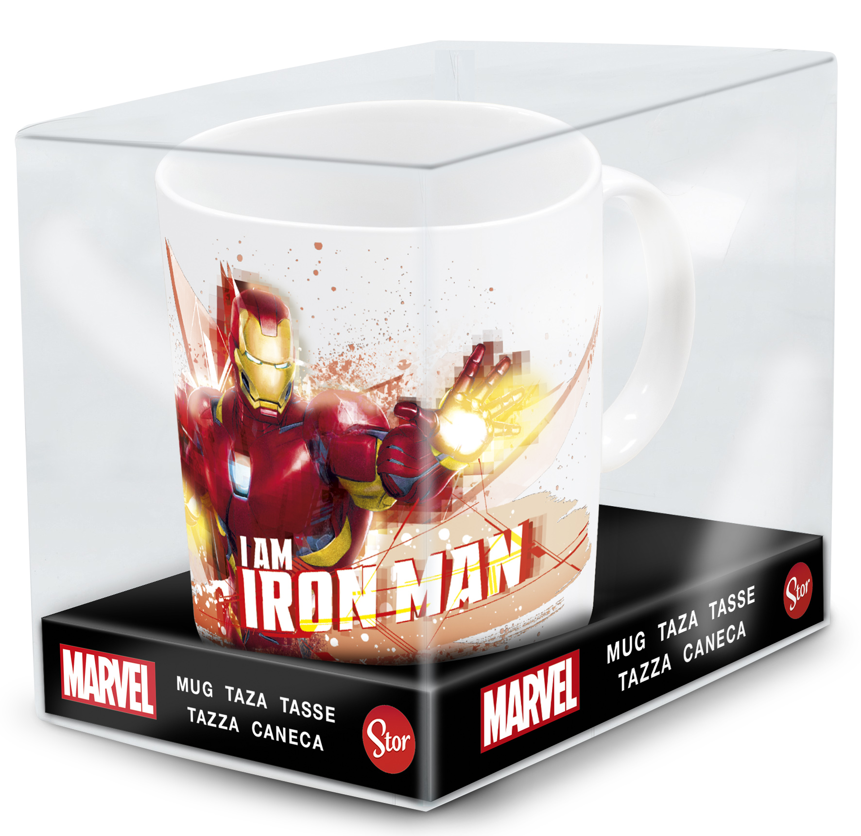 MARVEL - Iron Man - Mug 325ml : ShopForGeek.com: Tasse Stor Marvel