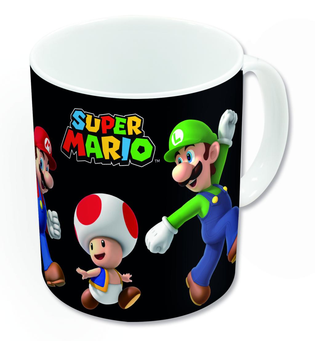 SUPER MARIO - Team - Heat Change Mug - 325ml : ShopForGeek.com: Mok ...