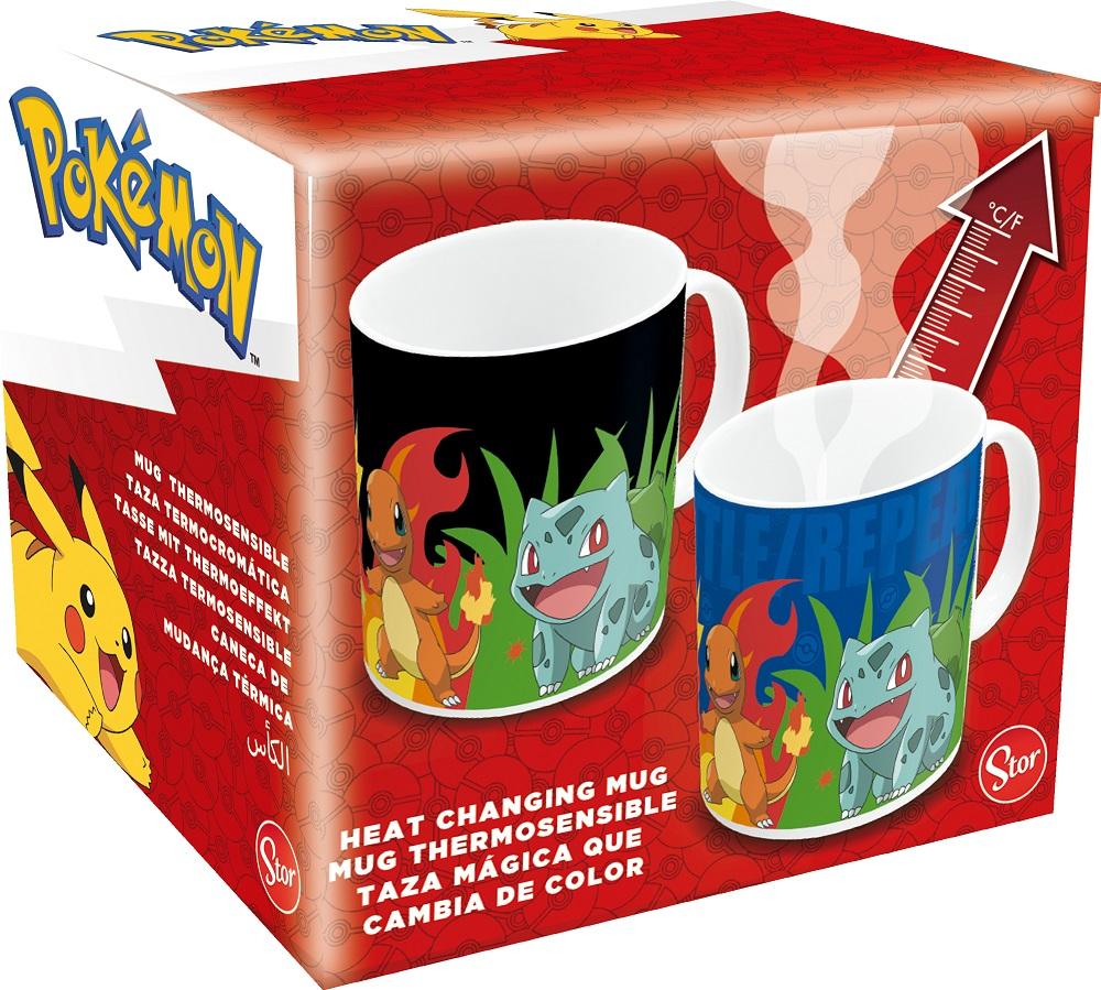 POKEMON - Battle - Mug Thermoréactif - 325ml : ShopForGeek.com: Taza ...