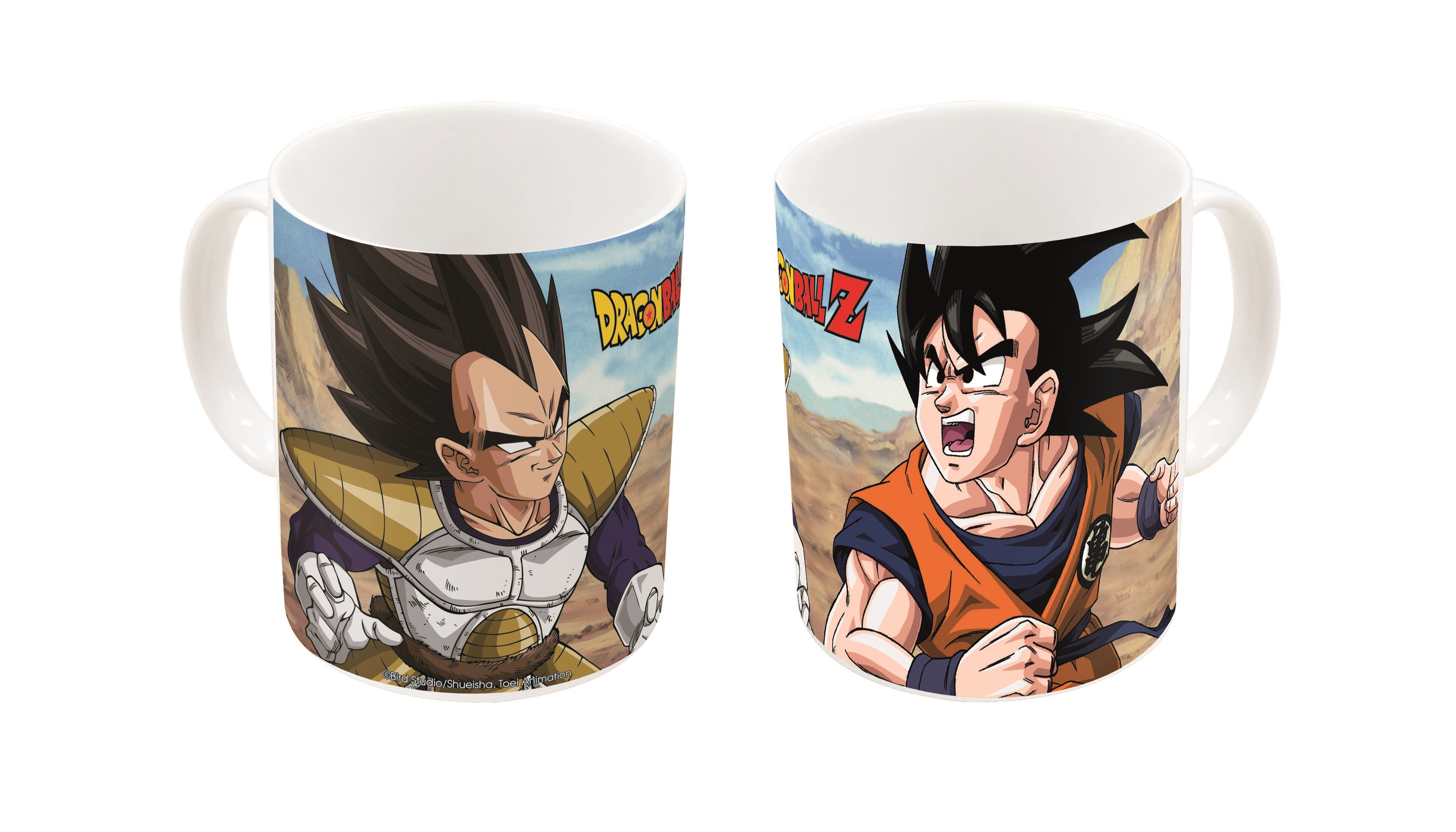 DRAGON BALL Z - Goku Vs Vegeta - Mug en Porcelaine 325ml : ShopForGeek.com: Tasse Stor Dragon Ball