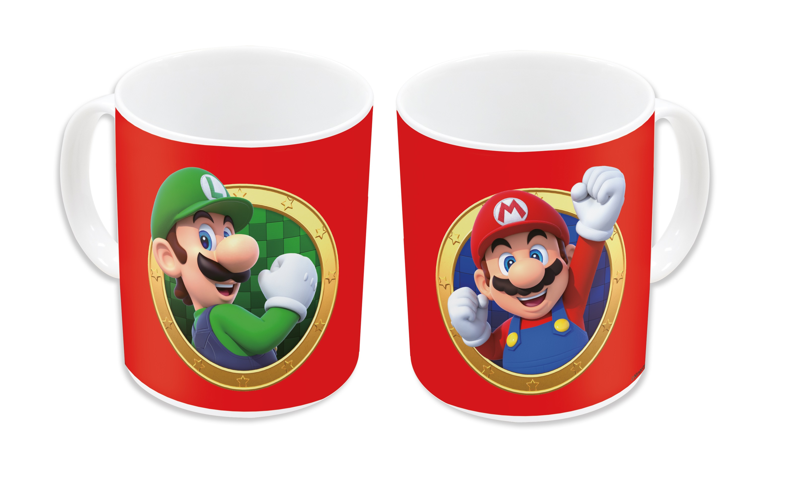 SUPER MARIO - Mario & Luigi - Porcelain Mug 11oz : ShopForGeek.com: Mug ...