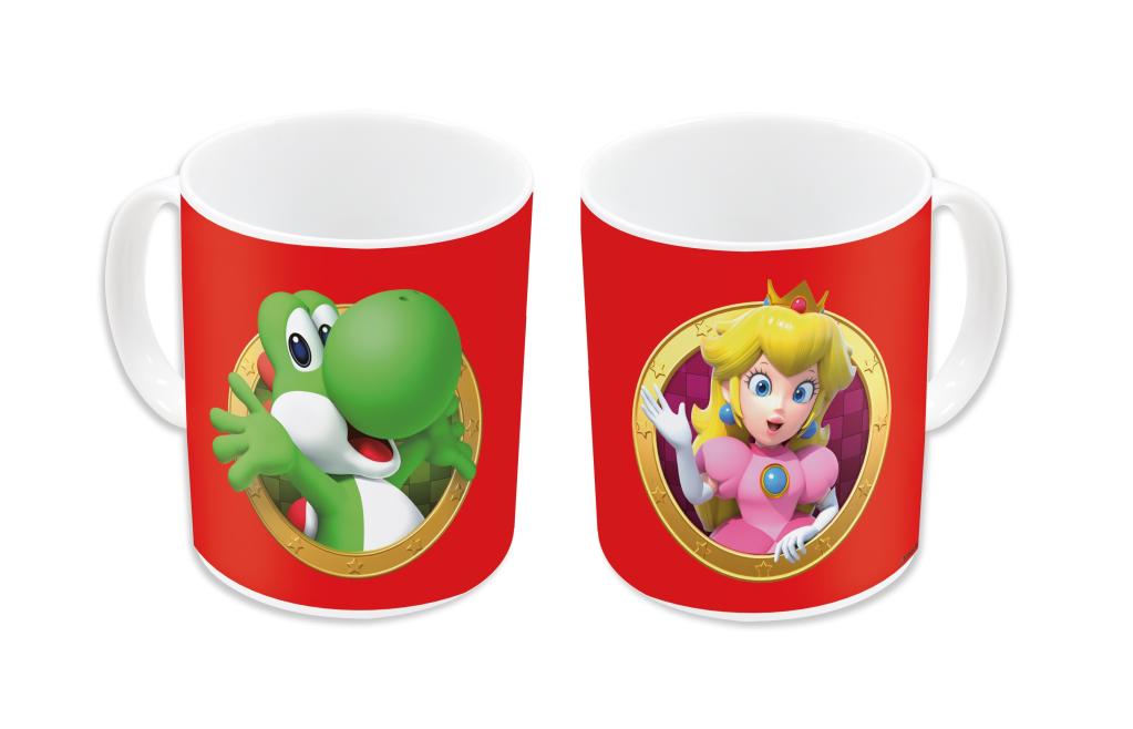 SUPER MARIO - Peach & Yoshi - Mug en Porcelaine 325ml : ShopForGeek.com ...