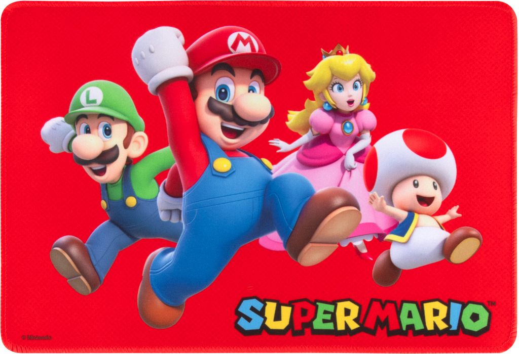 SUPER MARIO & Friends - Mousepad 34,5x25cm : ShopForGeek.com ...