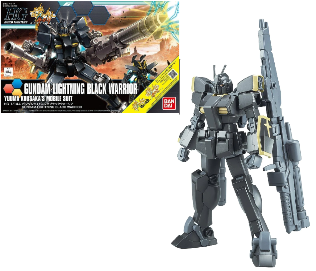 GUNDAM - HG Gundam Lightning Black Warrior 1/144 - Model Kit ...