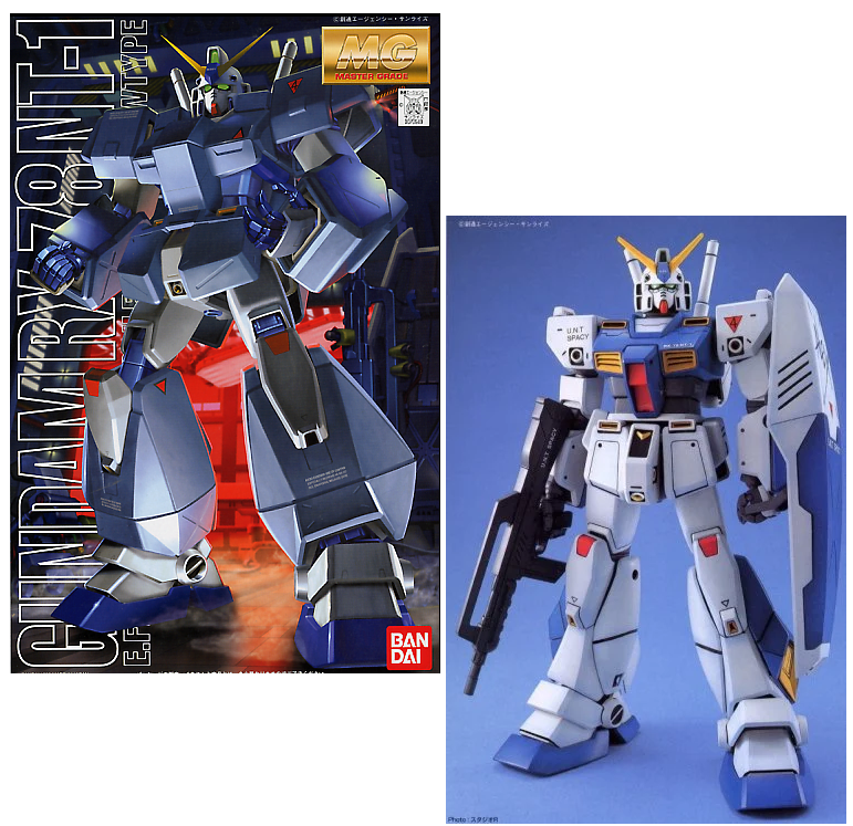 GUNDAM - MG 1/100 GundamNT-1 - Model Kit : ShopForGeek.com: Model Kit ...